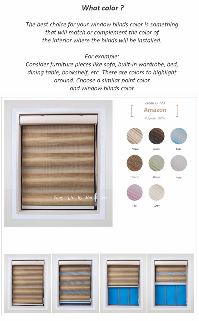 Amazon Combi Blinds | Luxdezine