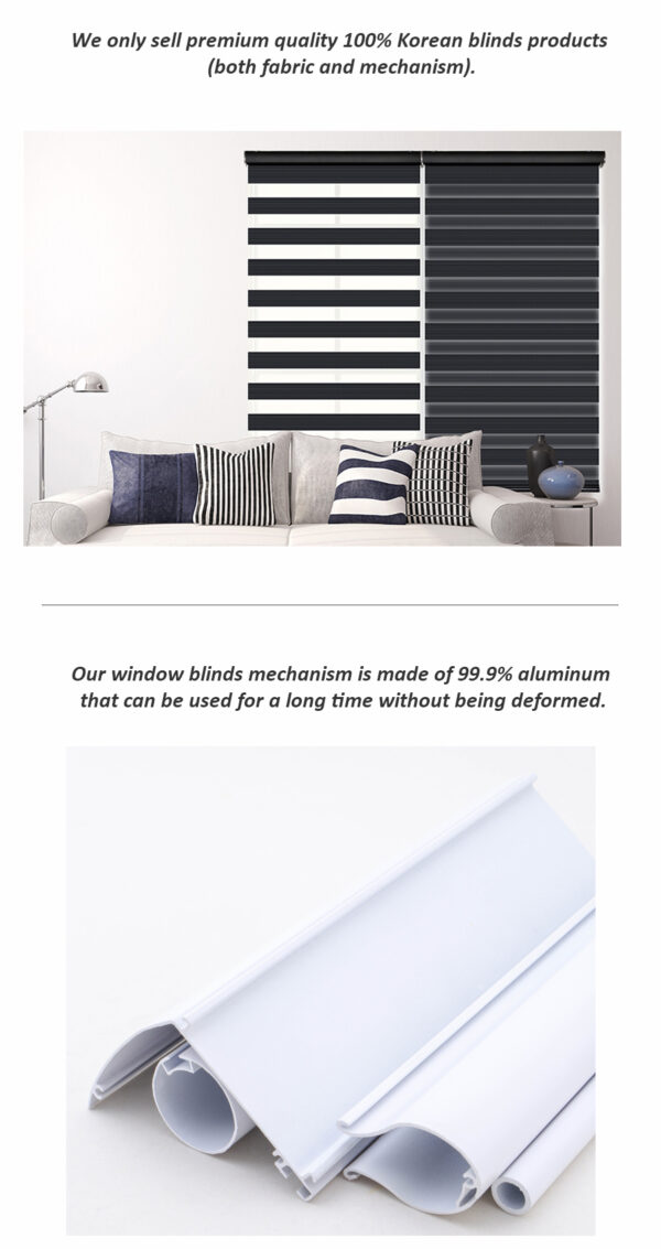 Eclips Blackout Combi Blinds | Luxdezine